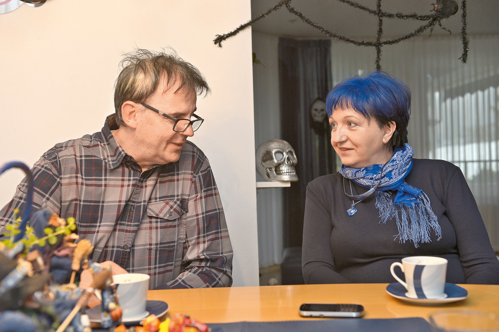 Barbara Vavpetič in Stanko Kranjc (Bognedaj, da bi crknu televizor ...