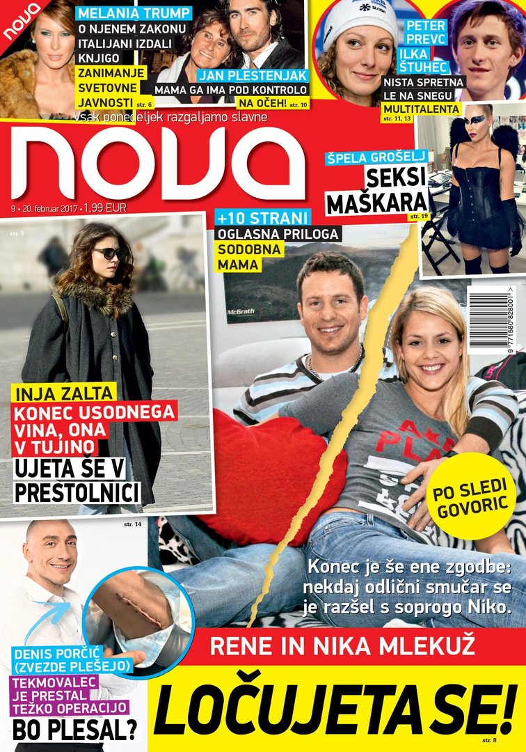 Rene in Nika Mlekuž se ločujeta, razkriva nova Nova! - Govori.se