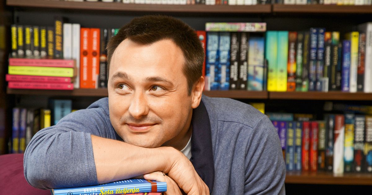 Pisatelj Bruno Šimleša: “Prva leta najinega zakona so bila pravi izziv ...