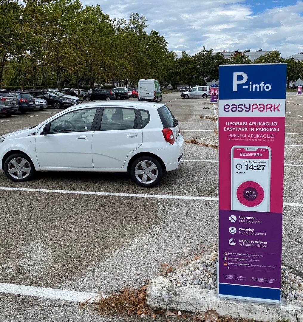 Prvo parkirišče z EasyParkovim CameraParkom v Ljubljani - Govori.se
