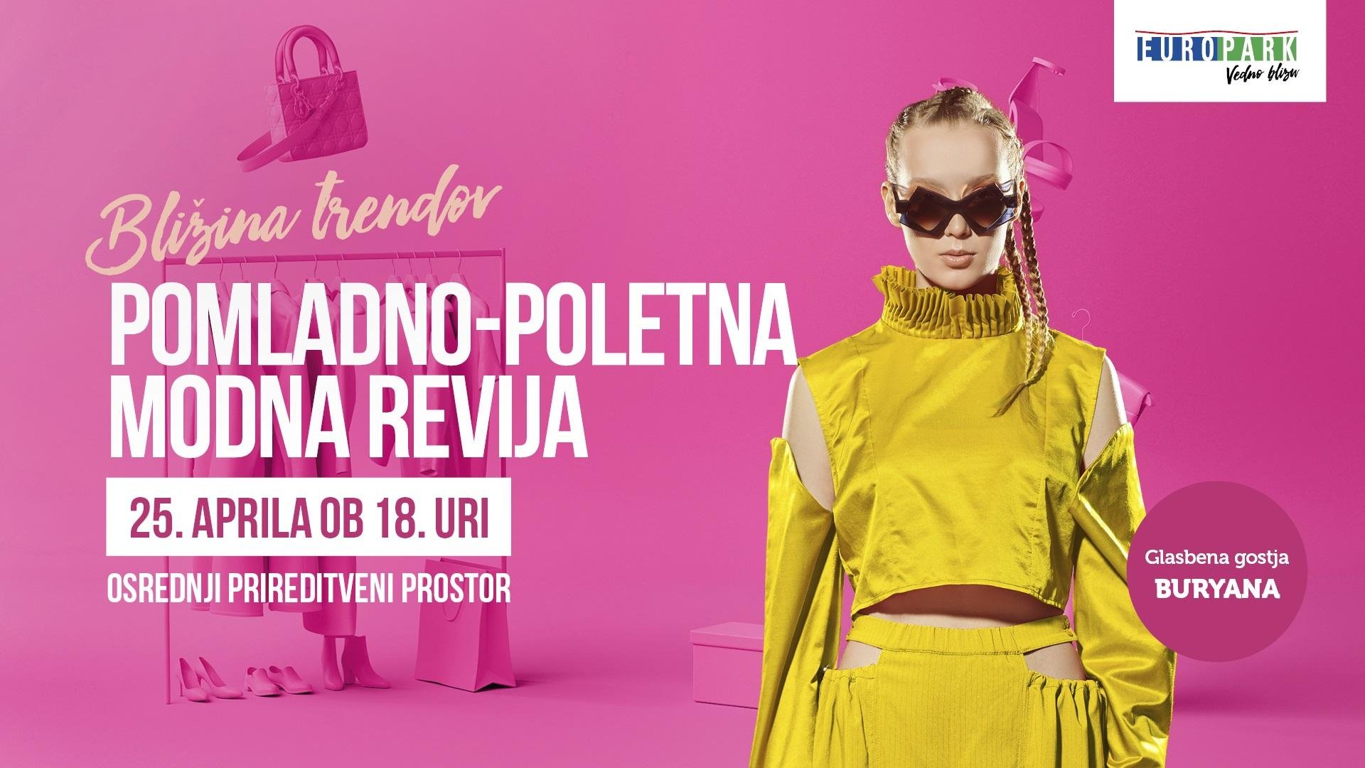 Ne zamudite Europarkove pomladno-poletne modne revije - Govori.se